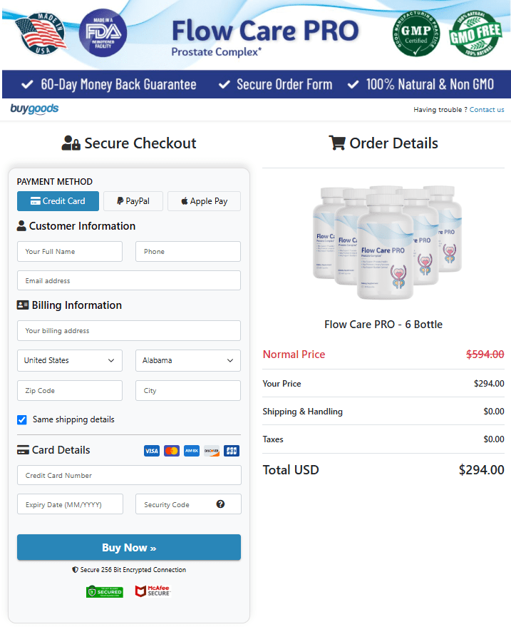 Flow Care Pro™ | Official Website | Prostate Complex